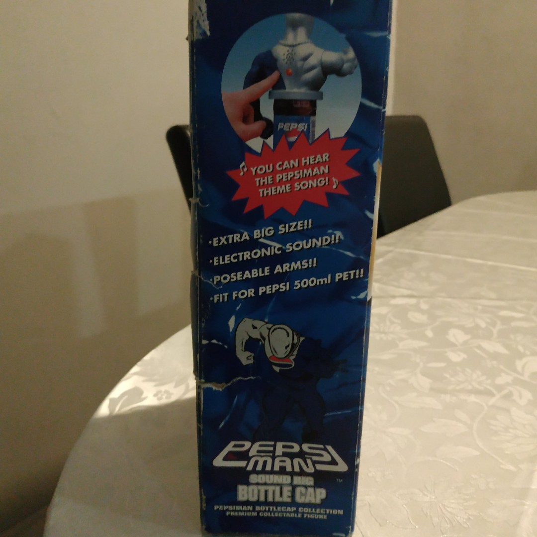 #June2024 - Vintage Collectible Collection Pepsi Man Bottle Cap Figure ...