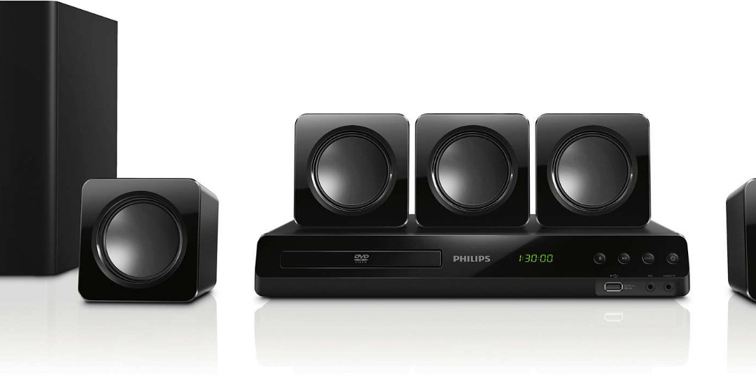 Philips 5.1 home surround theatre with DVD, Audio, Soundbars, Speakers ...