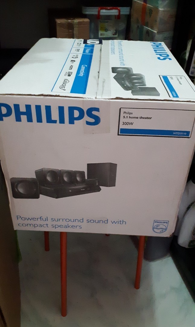 Philips 5.1 home surround theatre with DVD, Audio, Soundbars, Speakers ...
