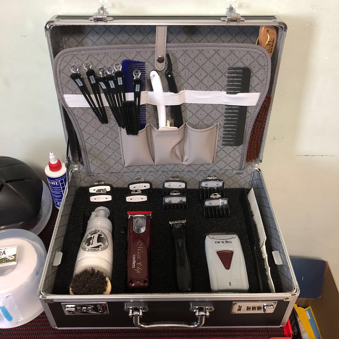 (PO) Customised Barber Box, Beauty & Personal Care, Men's Grooming on ...