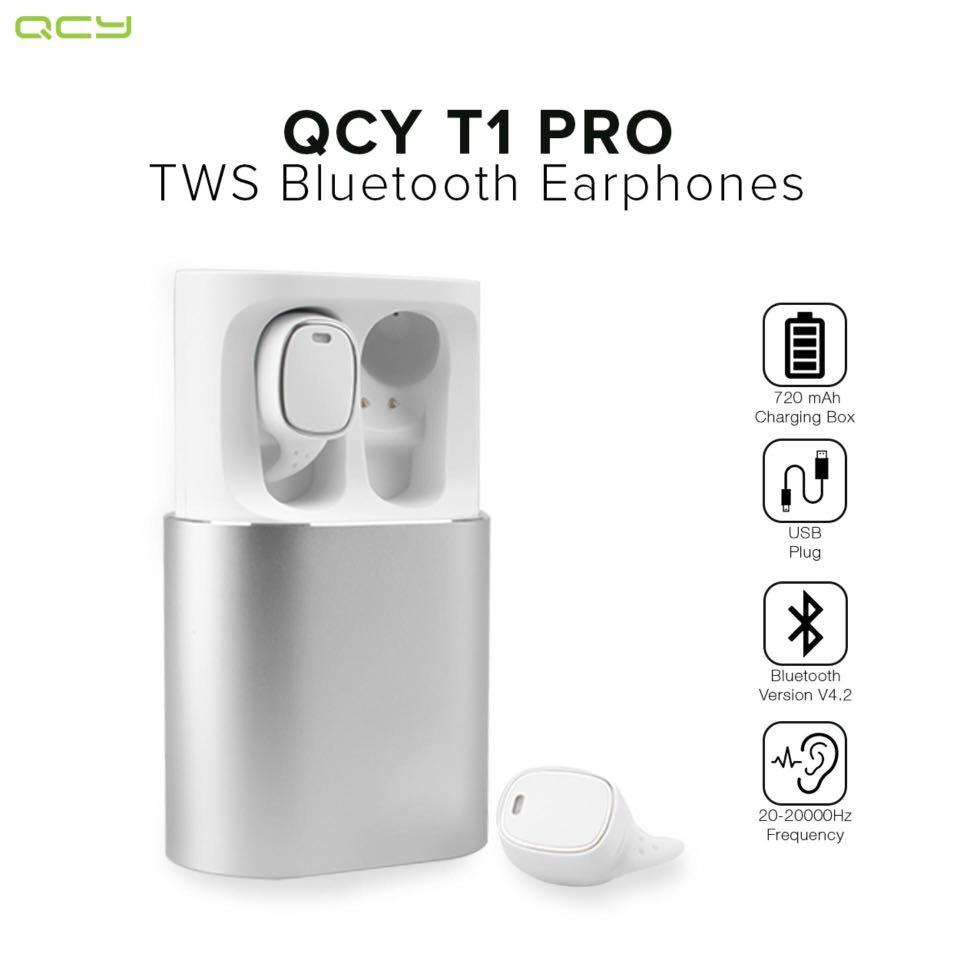 QCY T1 Pro, Audio, Earphones on Carousell