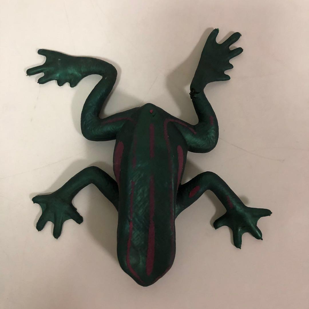 Rubber Frog Toy, Hobbies & Toys, Toys & Games on Carousell