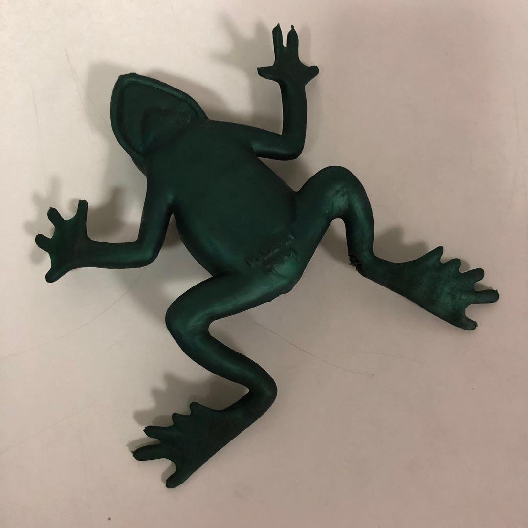 Rubber Frog Toy, Hobbies & Toys, Toys & Games on Carousell