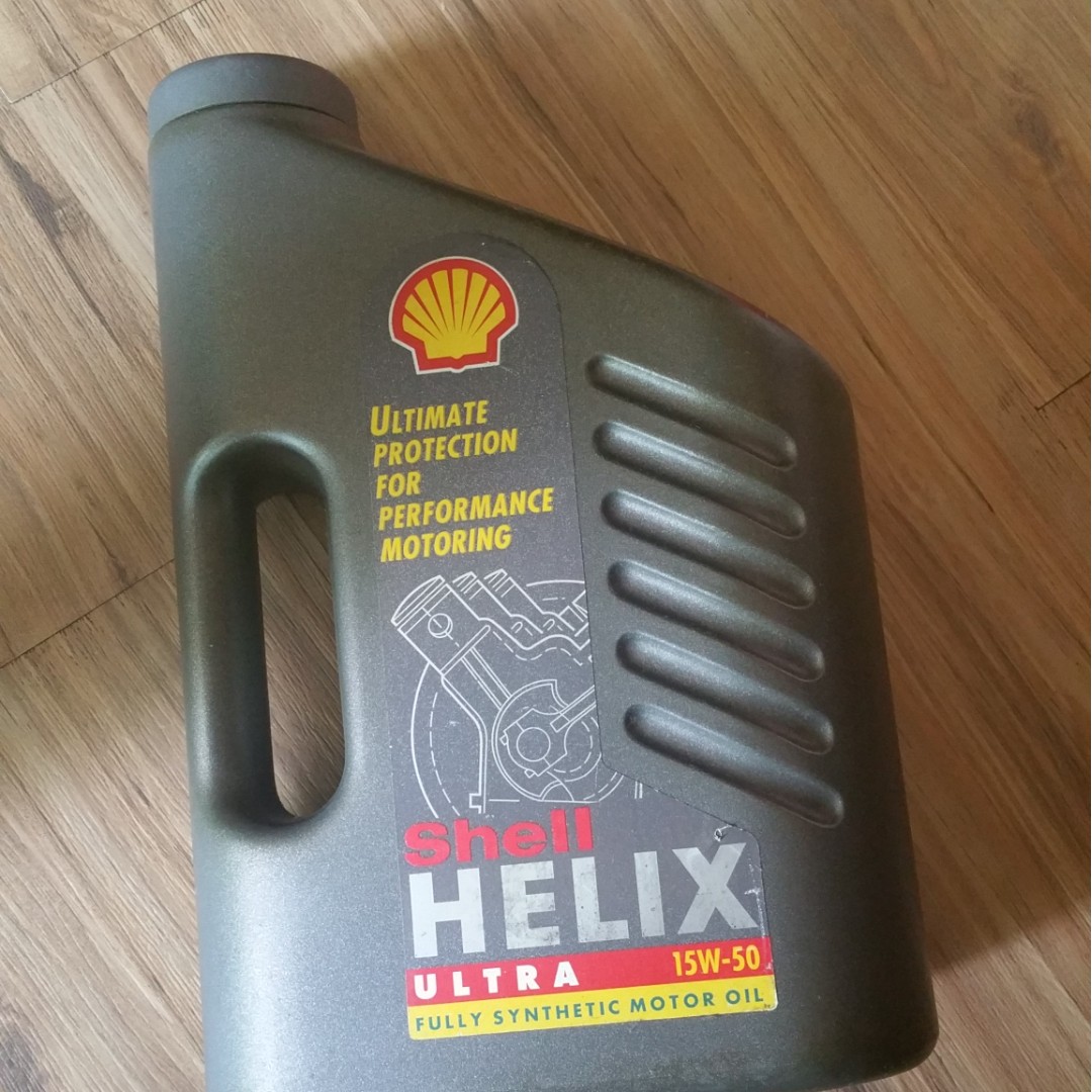 Shell Helix Ultra 15W-50 - Fully Synthetic Motor Oil, Car Accessories ...