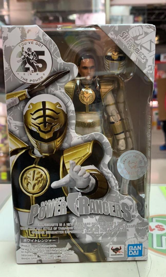 SHF Power Rangers Event Exclusive (White, Green, Red), Hobbies & Toys ...