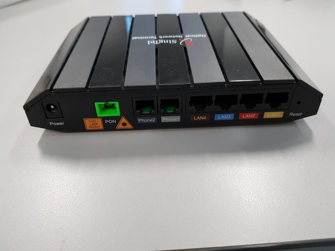 Singtel Optical Network Terminal ONT, Computers & Tech, Parts ...