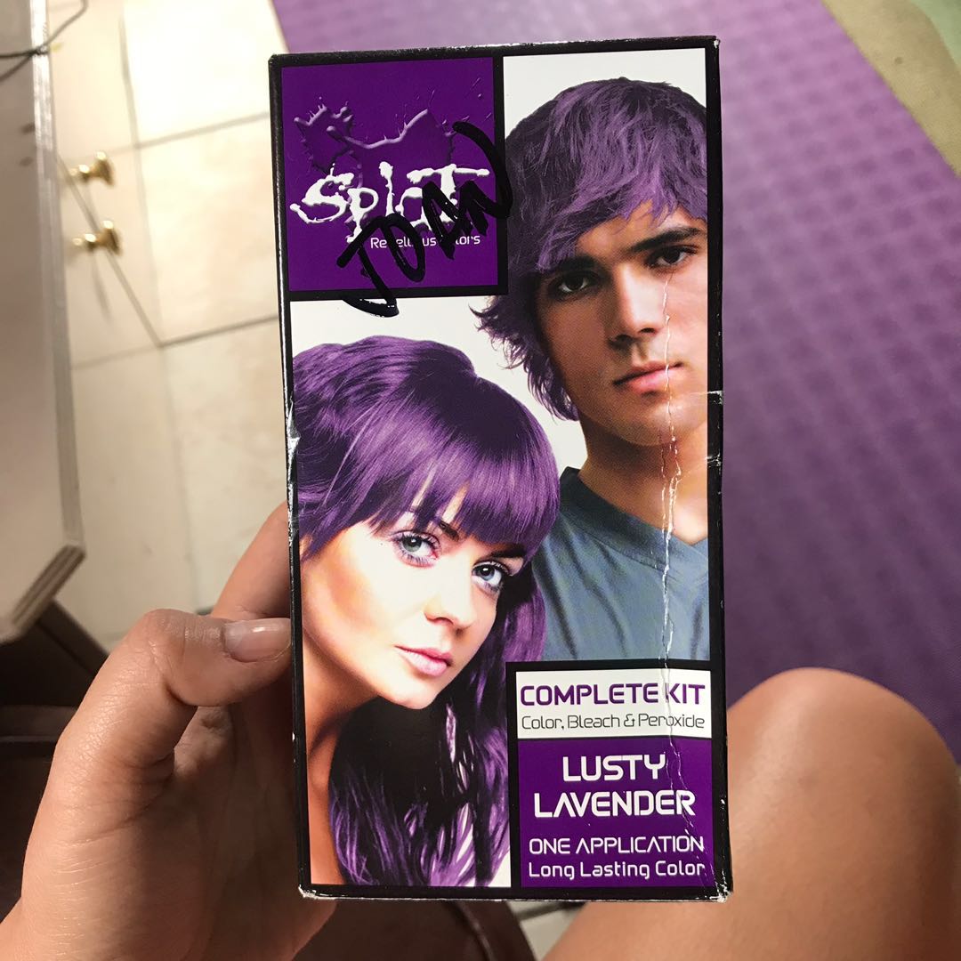 Splat (Lusty Lavender), Beauty & Personal Care, Hair on Carousell