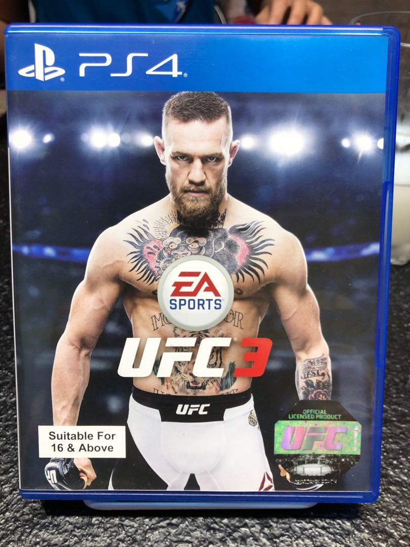 UFC 3, Video Gaming, Video Games, PlayStation on Carousell