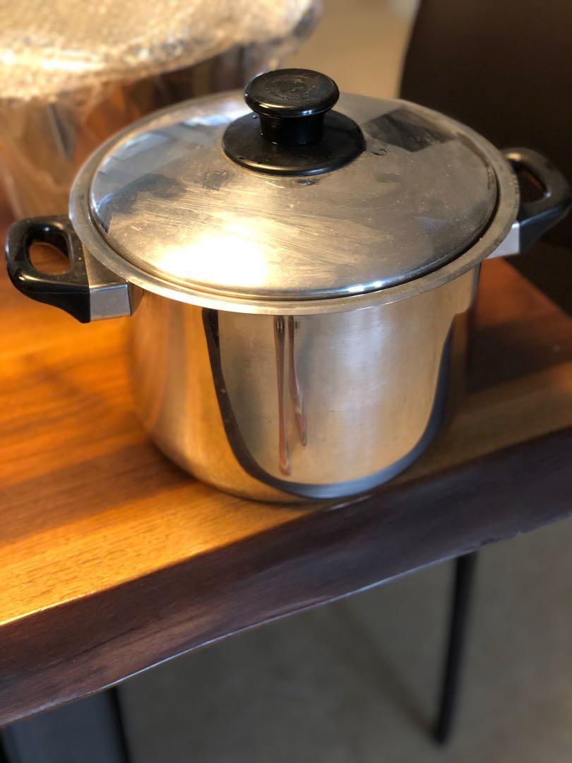 Zebra stainless steel cooking pot, Furniture & Home Living, Kitchenware ...