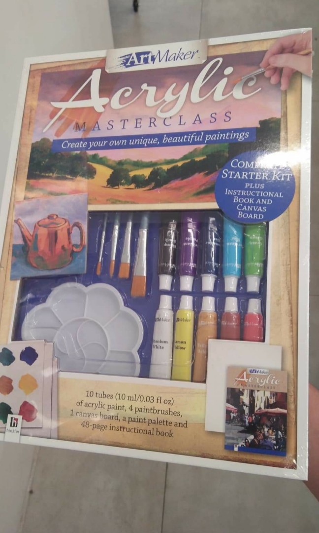 Acrylic Masterclass kit, Hobbies & Toys, Stationary & Craft, Craft ...