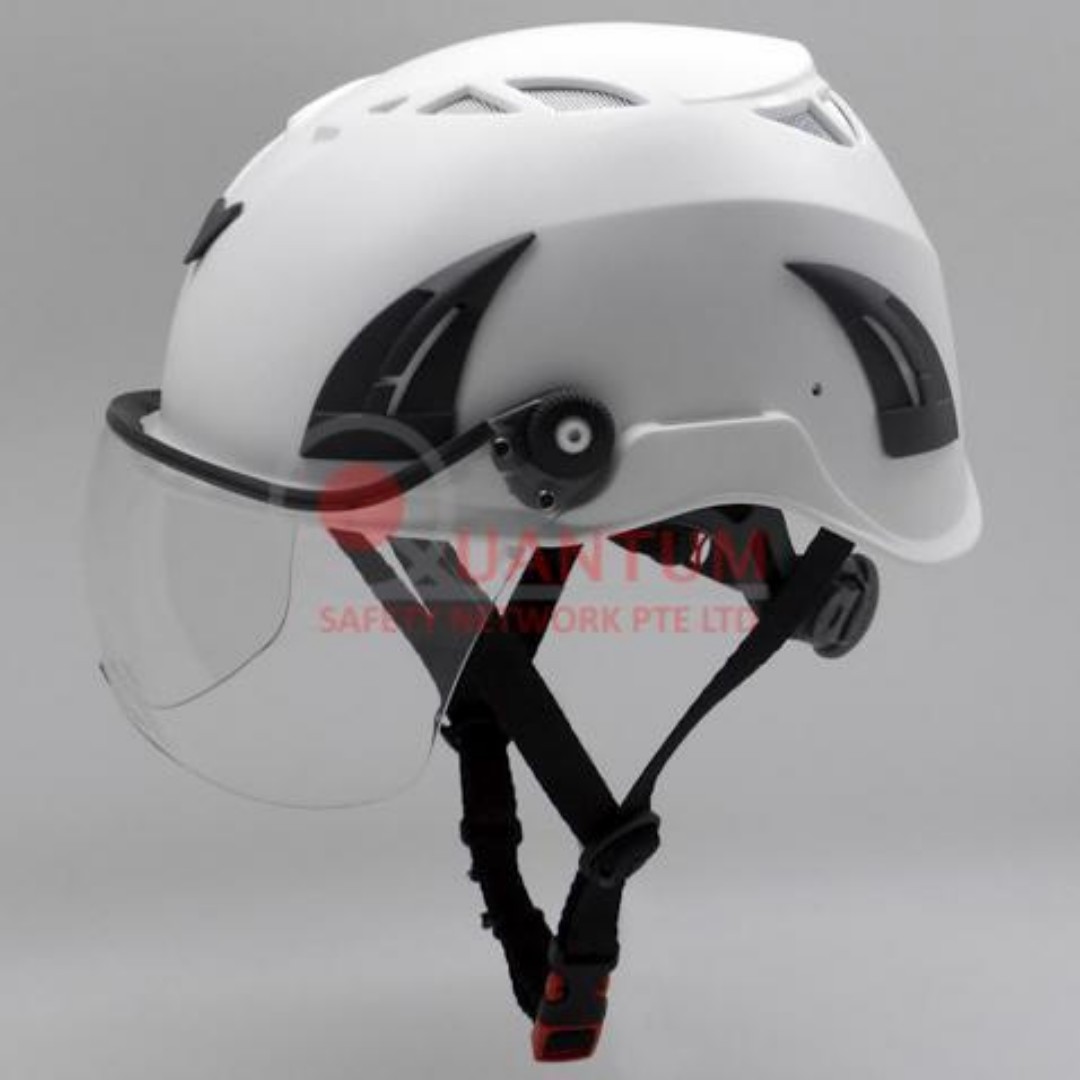 AL-Gard Safety Helmet With Chin Strap (Climbing Helmet), Sports ...