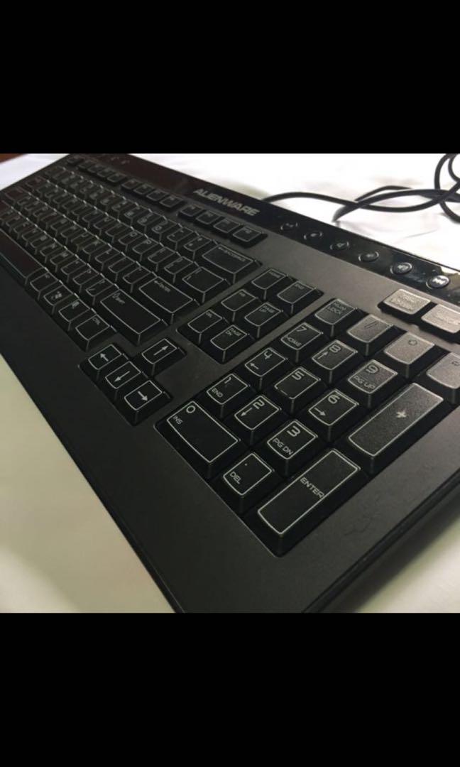 Alienware Keyboard, Computers & Tech, Parts & Accessories, Computer ...