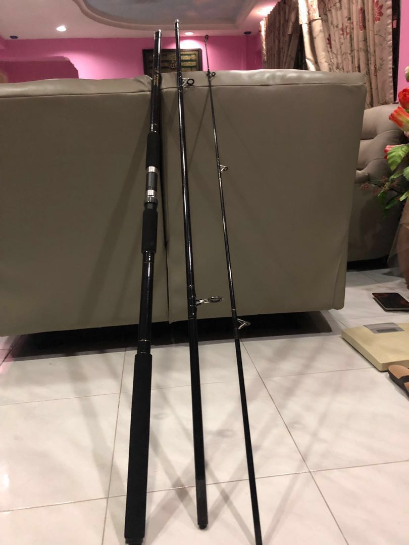 Antique custom made surf casting rod., Sports Equipment, Fishing on ...