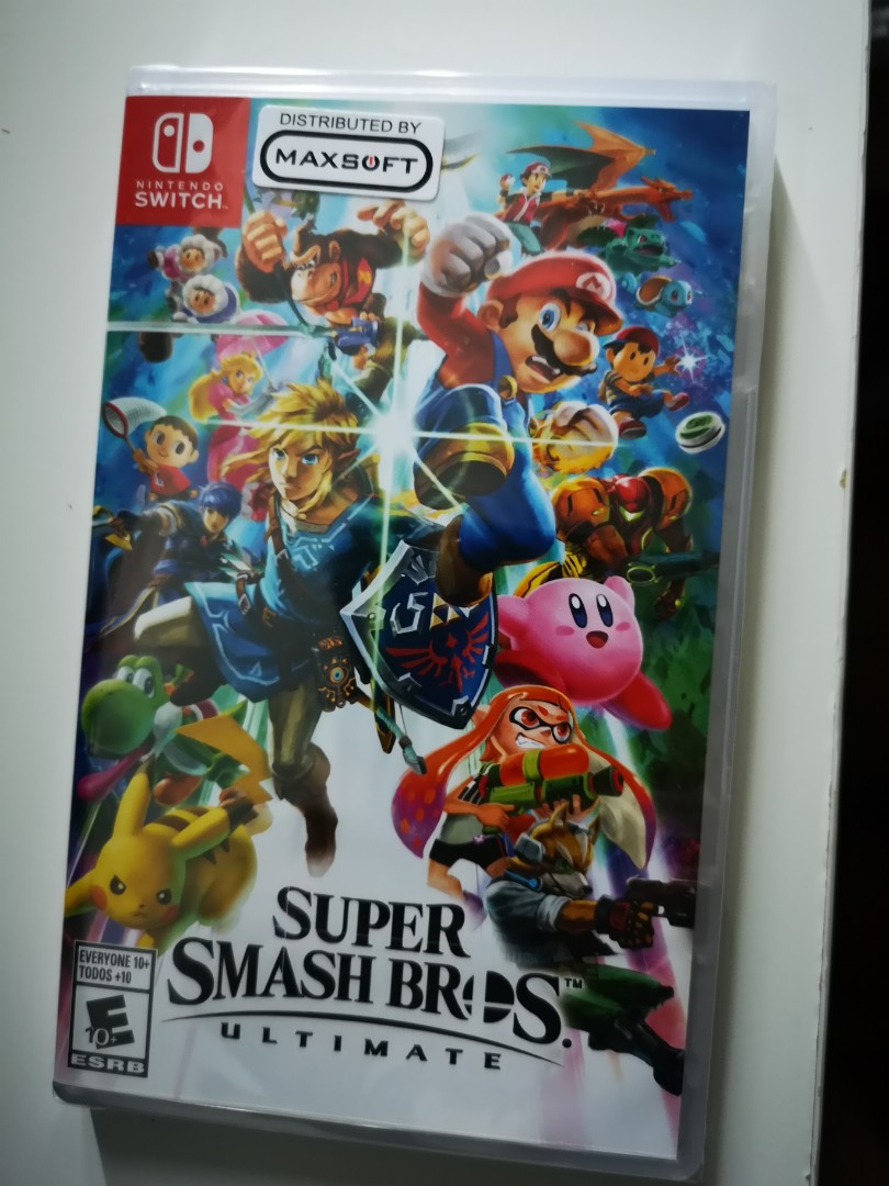 BNIB Super smash bros ultimate, Video Gaming, Video Games, Nintendo on ...