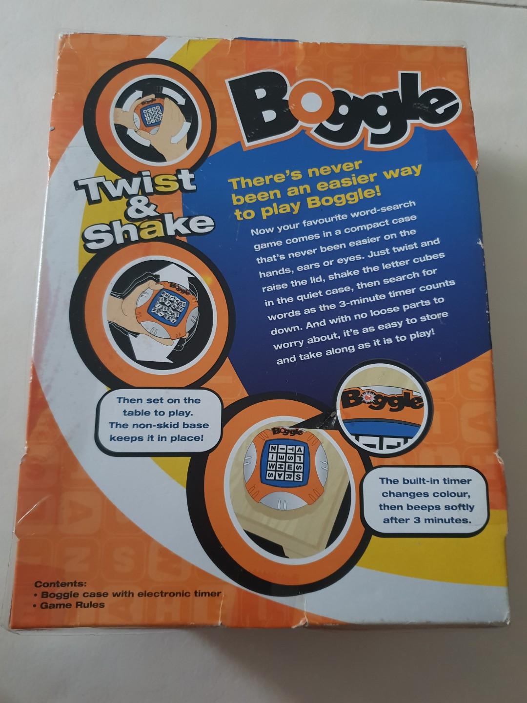 BOGGLE Twist & Shake, Hobbies & Toys, Toys & Games on Carousell