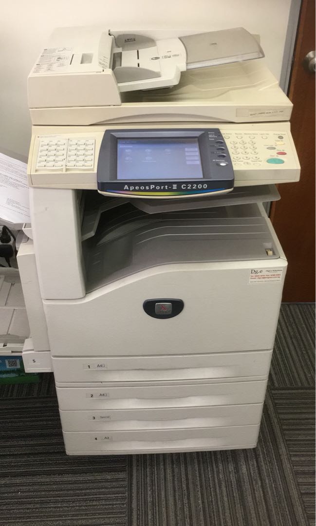 Fuji Xerox Copier, Computers & Tech, Printers, Scanners & Copiers on Carousell