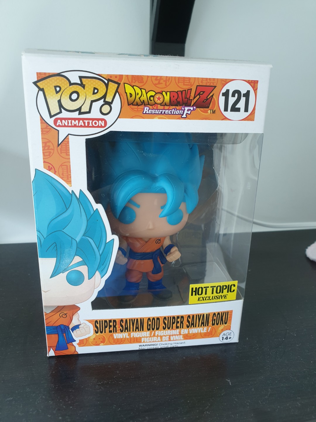 Funko Pop SSGSS Goku #121, Hobbies & Toys, Toys & Games on Carousell