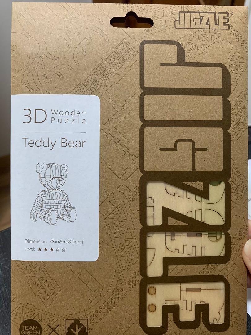Jigzle 3D Wooden Puzzle, Hobbies & Toys, Toys & Games on Carousell