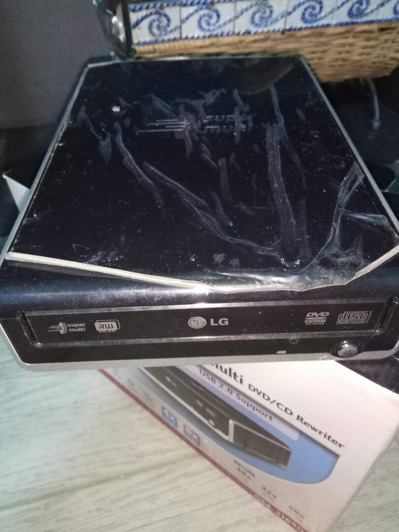 LG 16x External Super Multi DVD/CD Rewriter, Computers & Tech, Parts ...