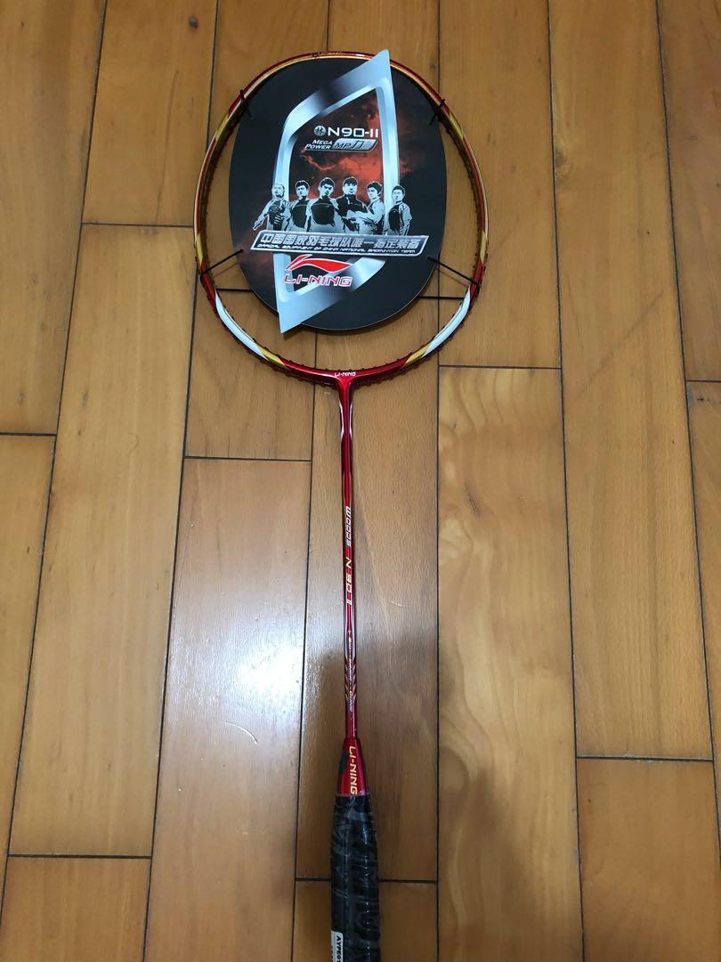 Li Ning N90ii racquet, Sports Equipment, Sports & Games, Racket & Ball ...
