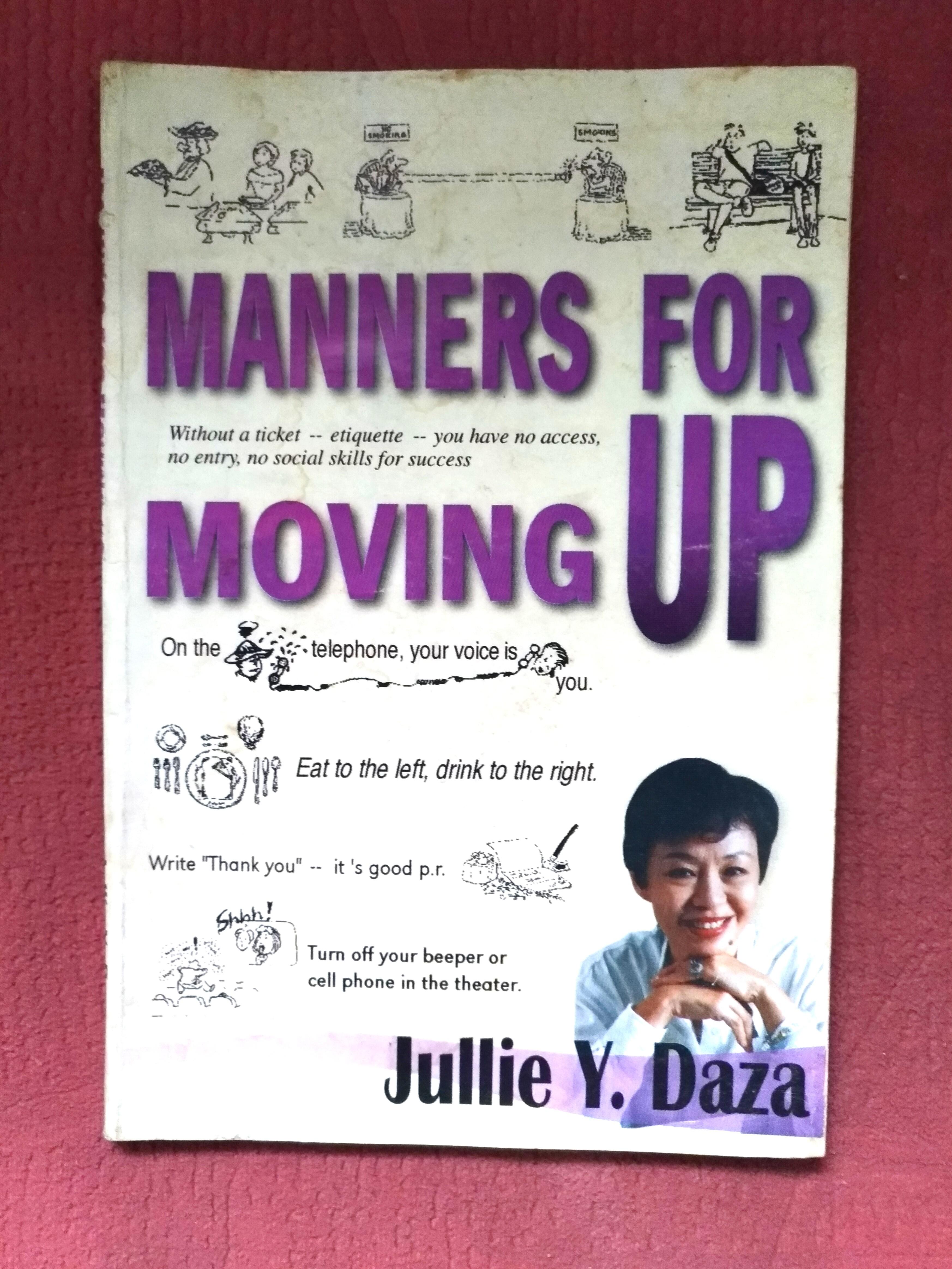 Manners for moving up book, Hobbies & Toys, Books & Magazines, Children ...