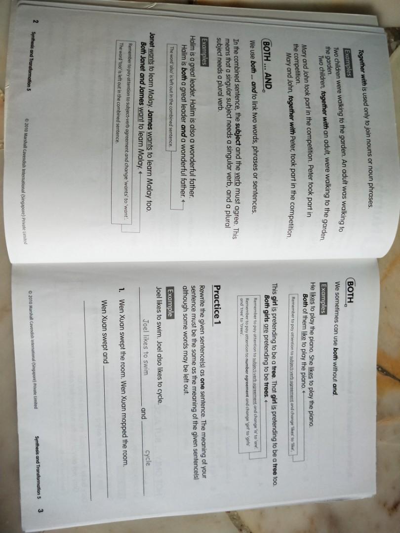 Marshall Cavendish: Synthesis and Transformation P5, Hobbies & Toys ...