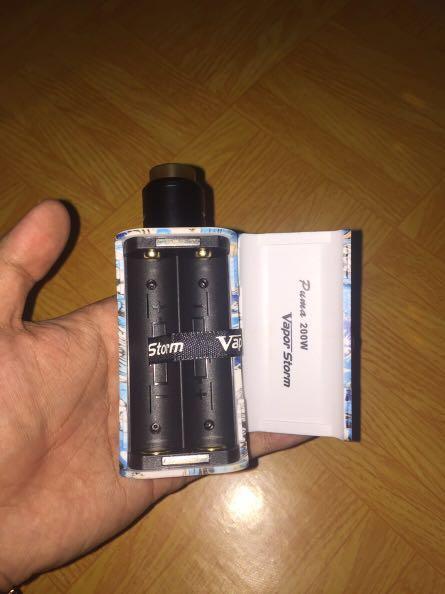 MOD VAPE PUMA 200w + DRUGA RDA AUTHENTIC (Bonus liquid Banana mochi ...
