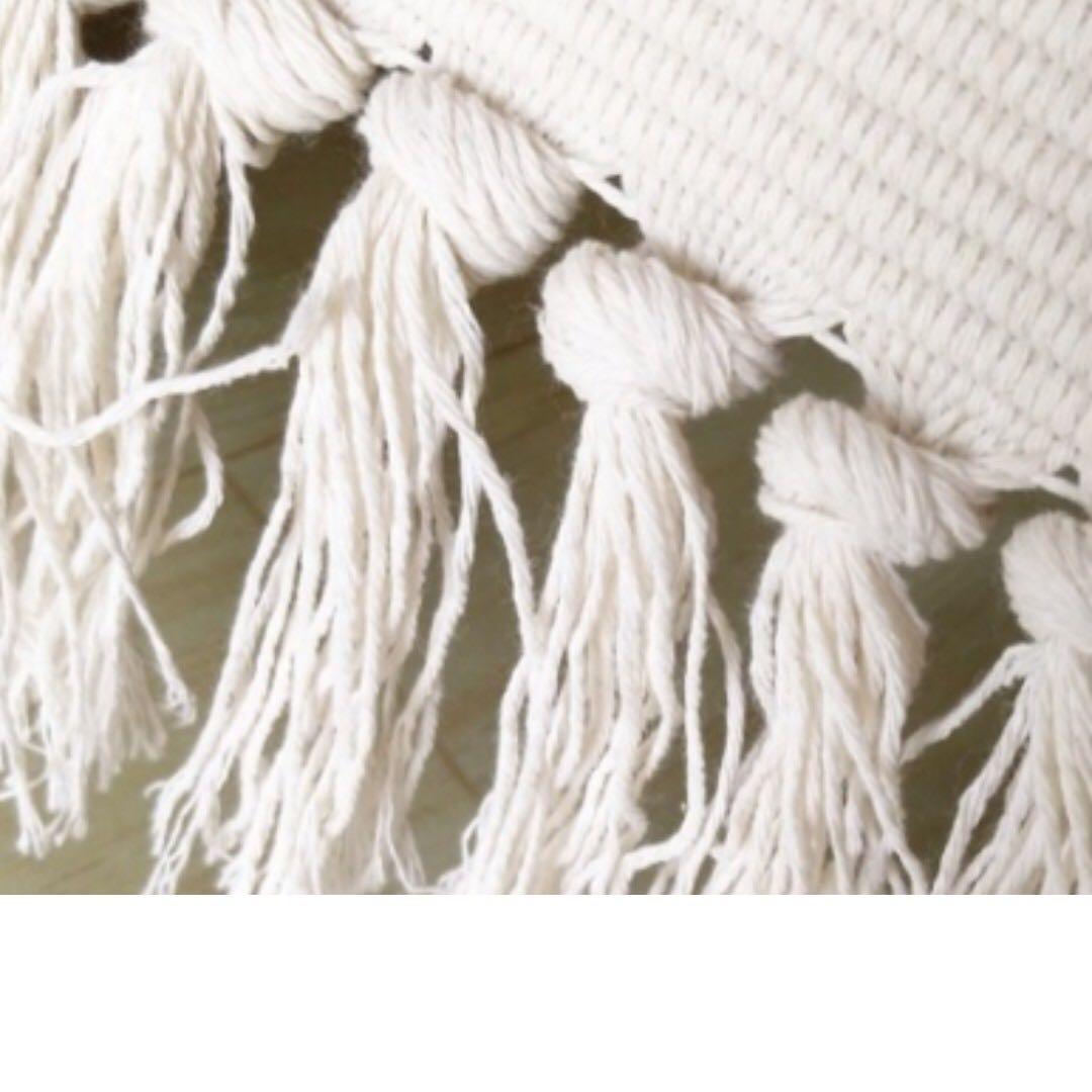 Moroccan Inspired Floral Tassel Rug in Gray (2 Sizes), Furniture & Home ...
