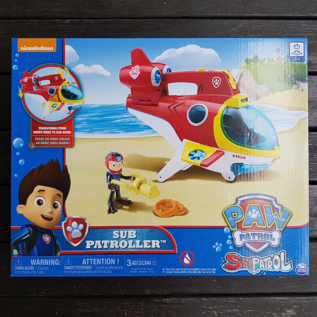 PAW Patrol Sub Patroller, Hobbies & Toys, Toys & Games on Carousell