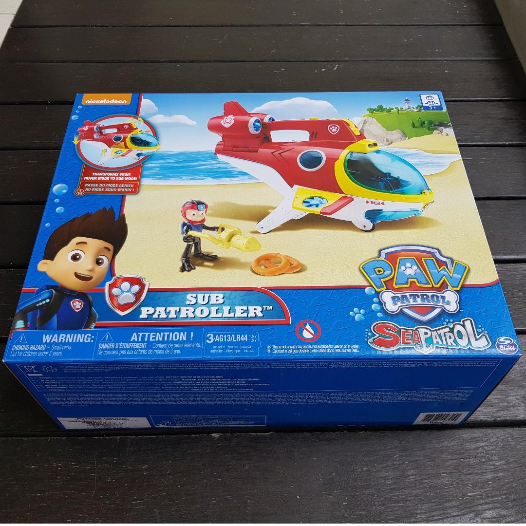 PAW Patrol Sub Patroller, Hobbies & Toys, Toys & Games on Carousell