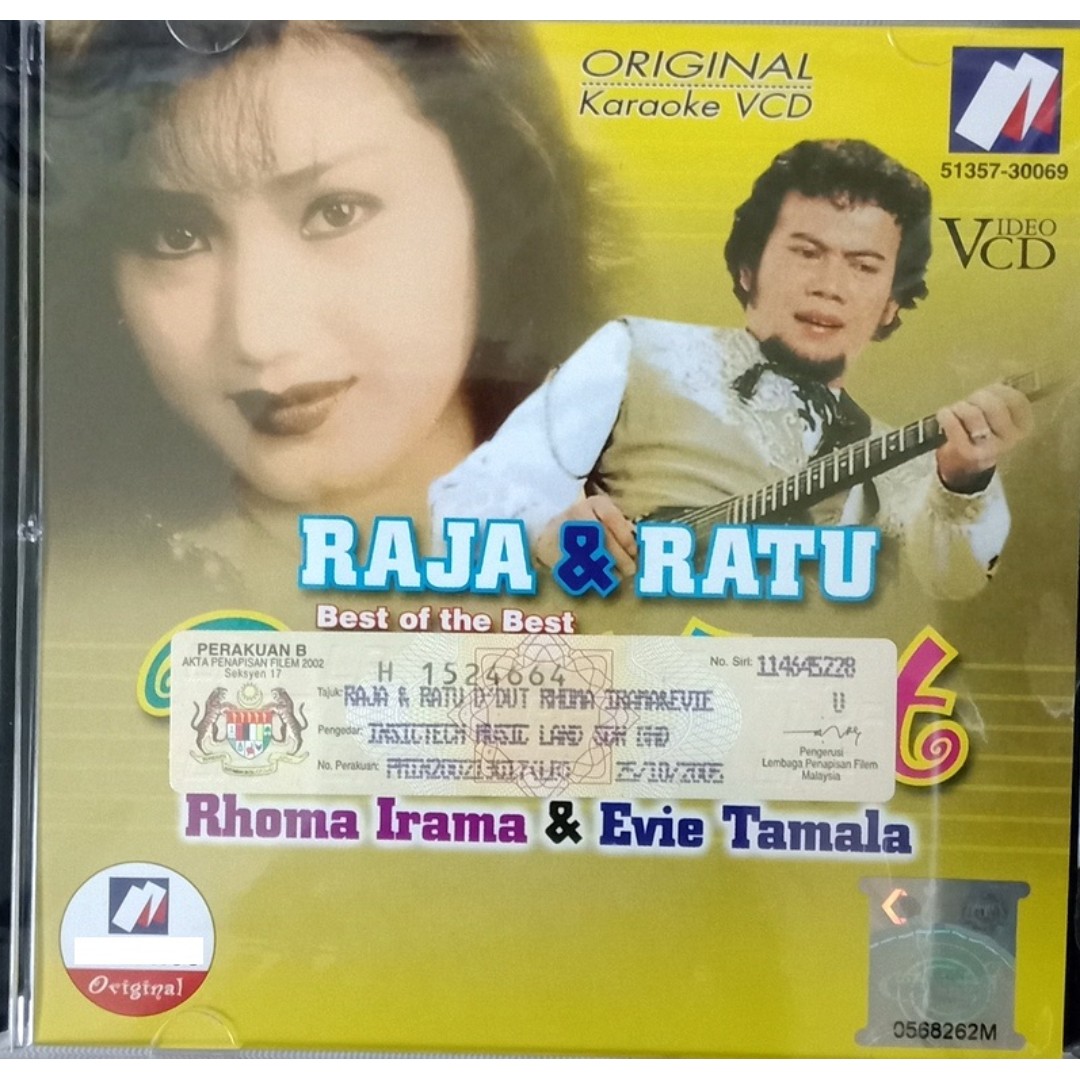 Raja Ratu Best Of The Best Dangdut Rhoma Irama Evie Tamala VCD, Hobbies ...