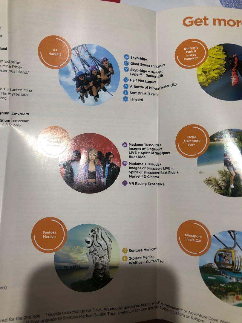 Sentosa Fun Pass - 2 x 10 Tokens, Entertainment, Gift Cards & Vouchers ...