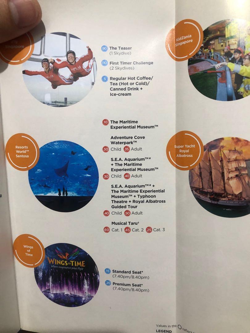 Sentosa Fun Pass - 2 x 10 Tokens, Entertainment, Gift Cards & Vouchers ...