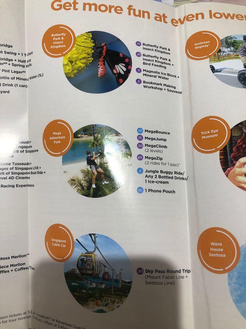 Sentosa Fun Pass - 2 x 10 Tokens, Entertainment, Gift Cards & Vouchers ...