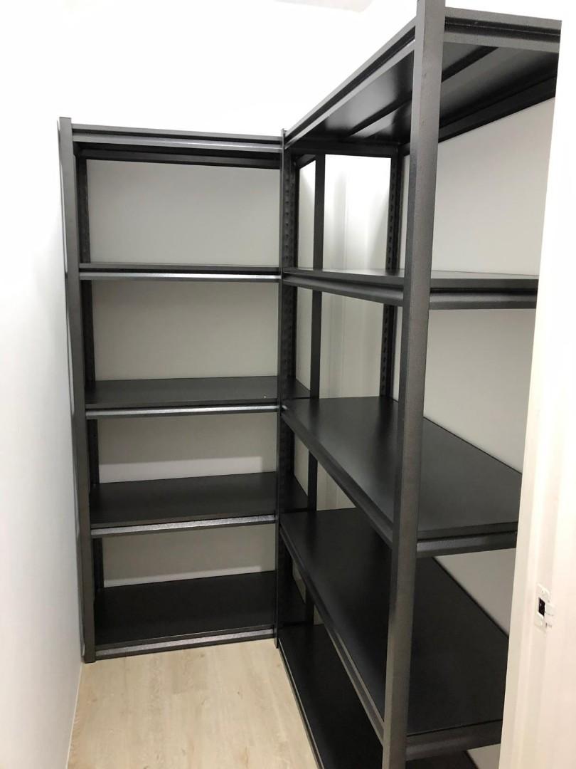 SLEEK RACK Boltless with Concealed Mounting Holes, Furniture & Home ...