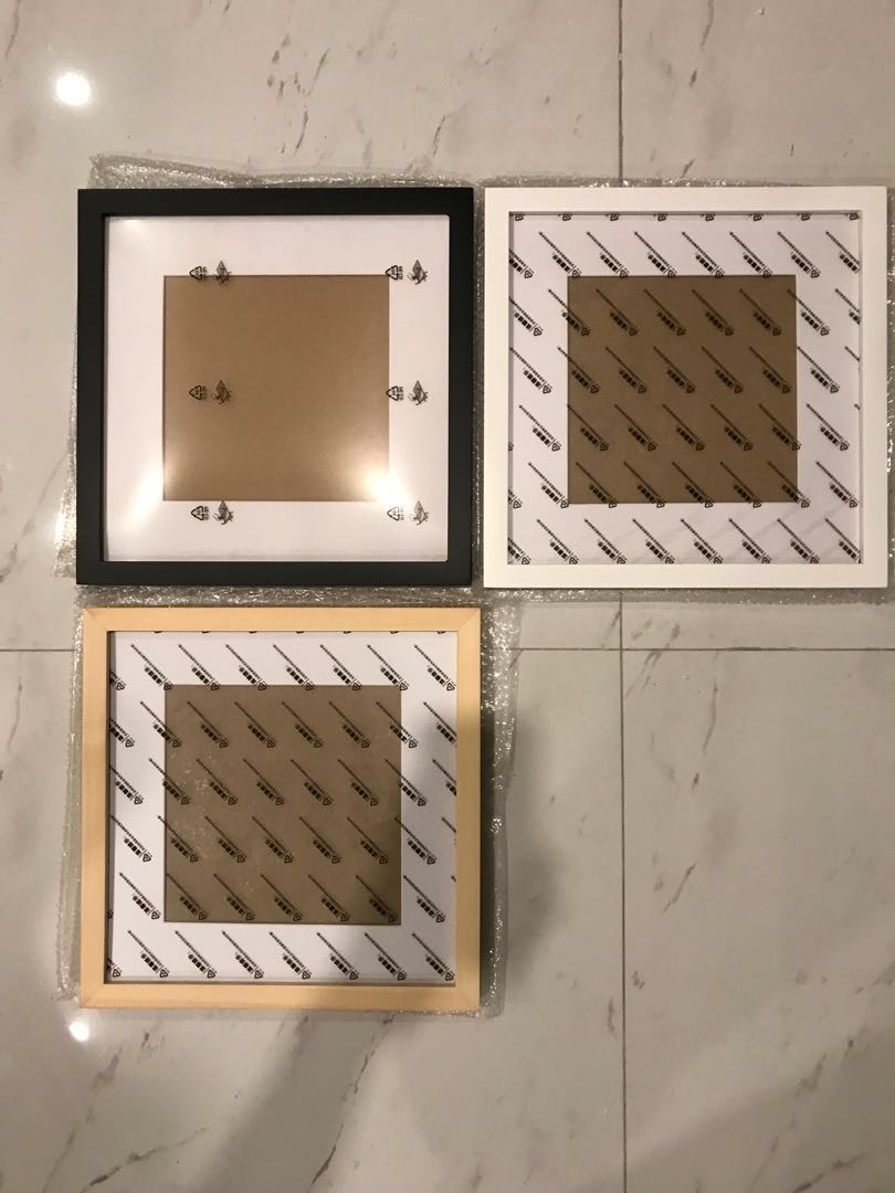 Solid wooden square frames, Furniture & Home Living, Home Decor, Frames ...