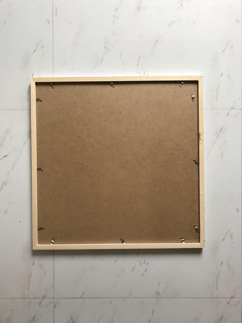 Solid wooden square frames, Furniture & Home Living, Home Decor, Frames ...