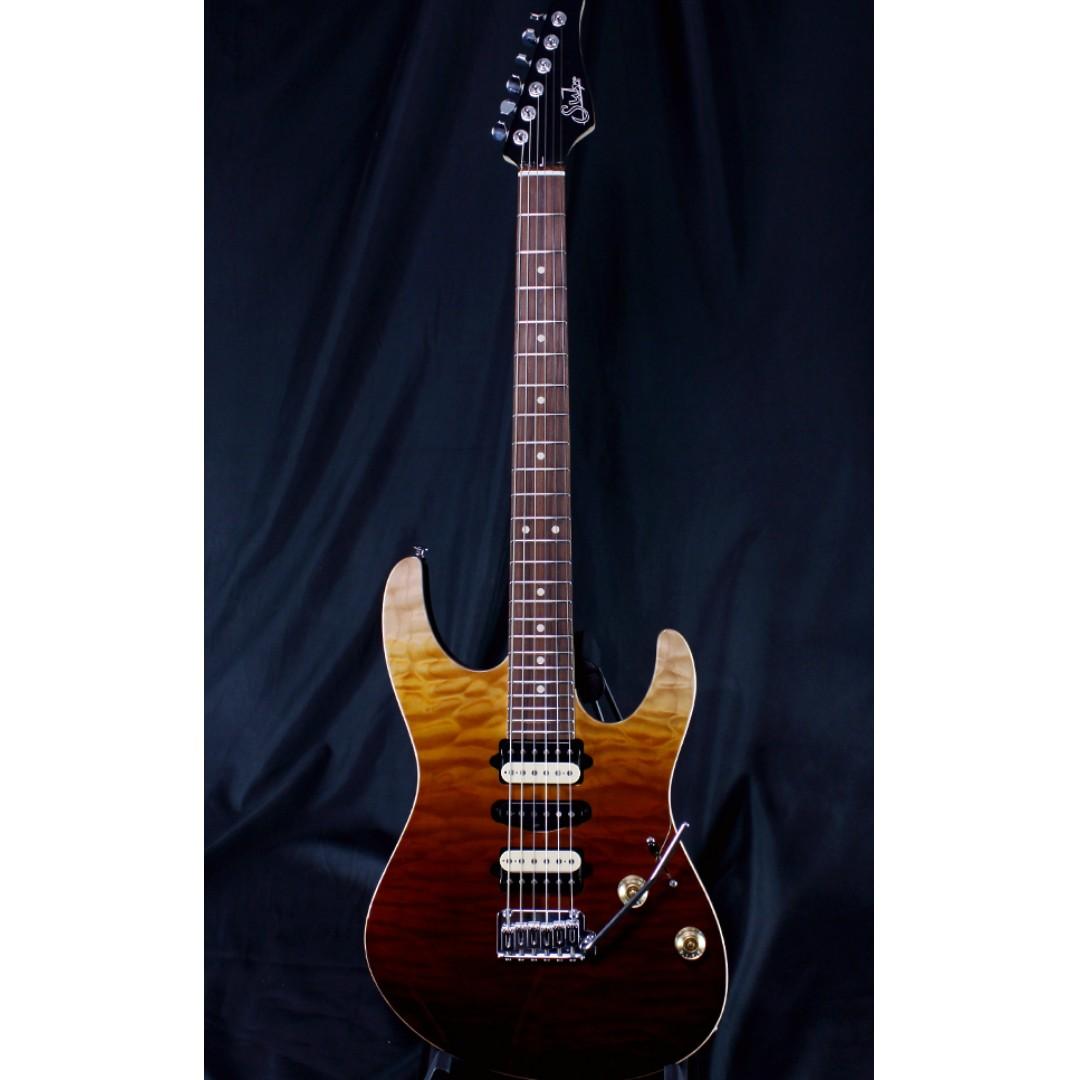SUHR MODERN PLUS CURLY LIMITED DESERT GRADIENT JS1GOA, Hobbies & Toys ...