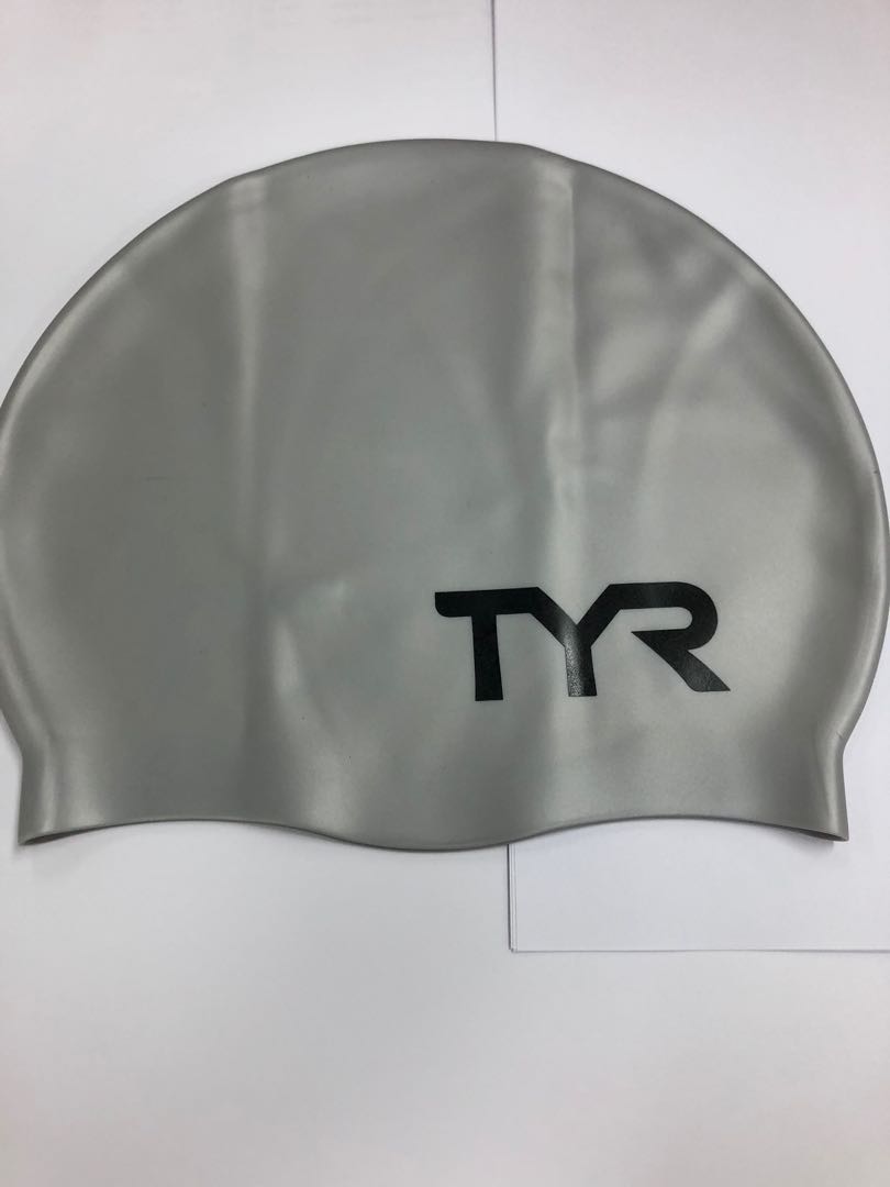 TYR swim cap, Sports Equipment, Sports & Games, Water Sports on Carousell