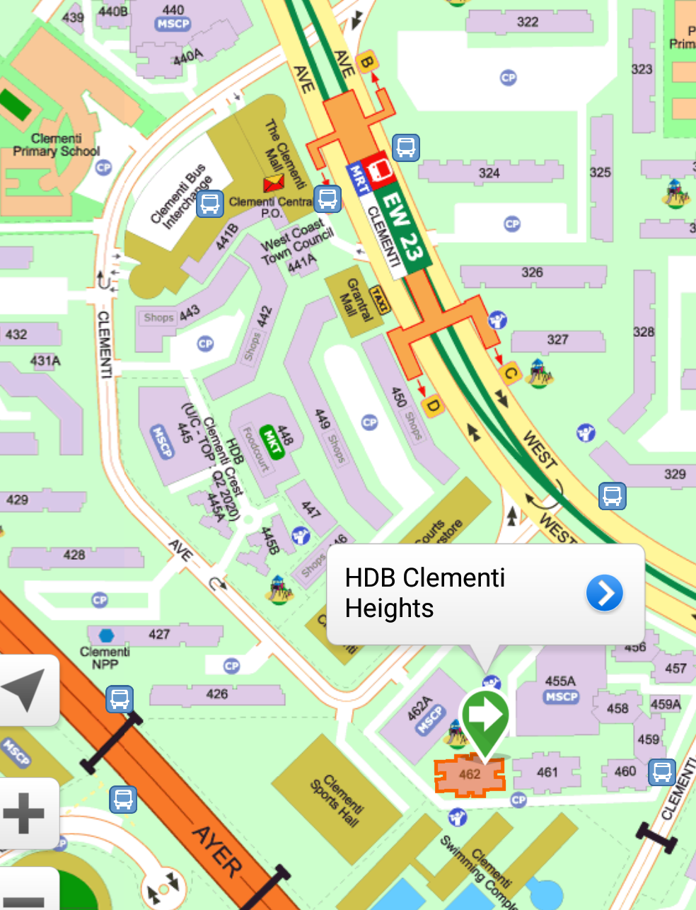 Clementi Mrt To Garden By The Bay | Fasci Garden