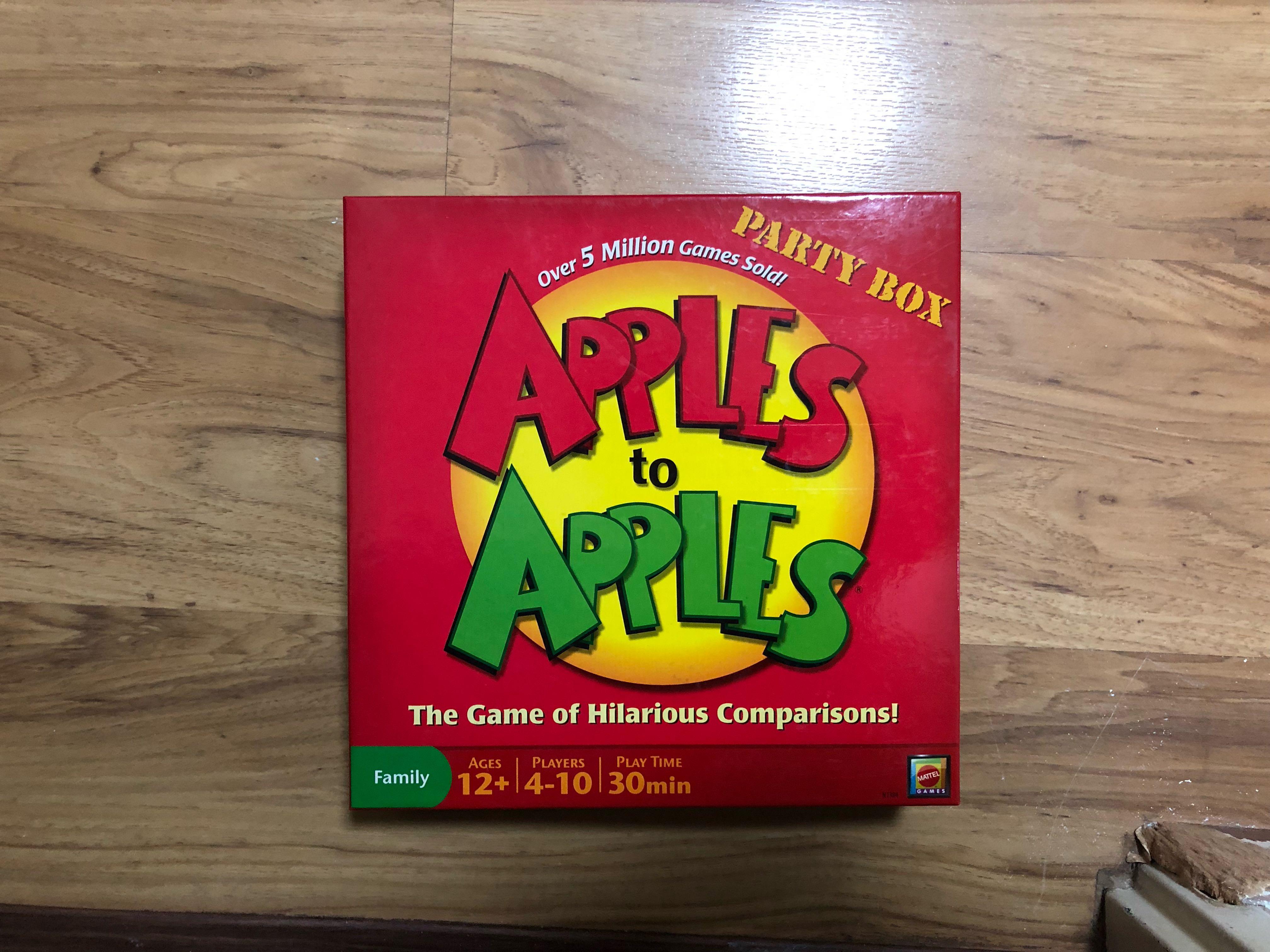 Apples to apples, Hobbies & Toys, Toys & Games on Carousell