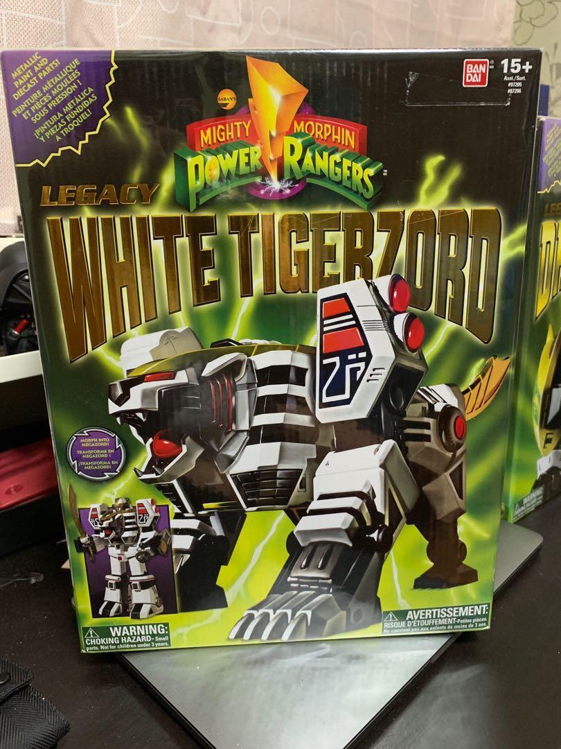 BANDAI POWER RANGER LEGACY - WHITE TIGER ZORD, Hobbies & Toys, Toys ...