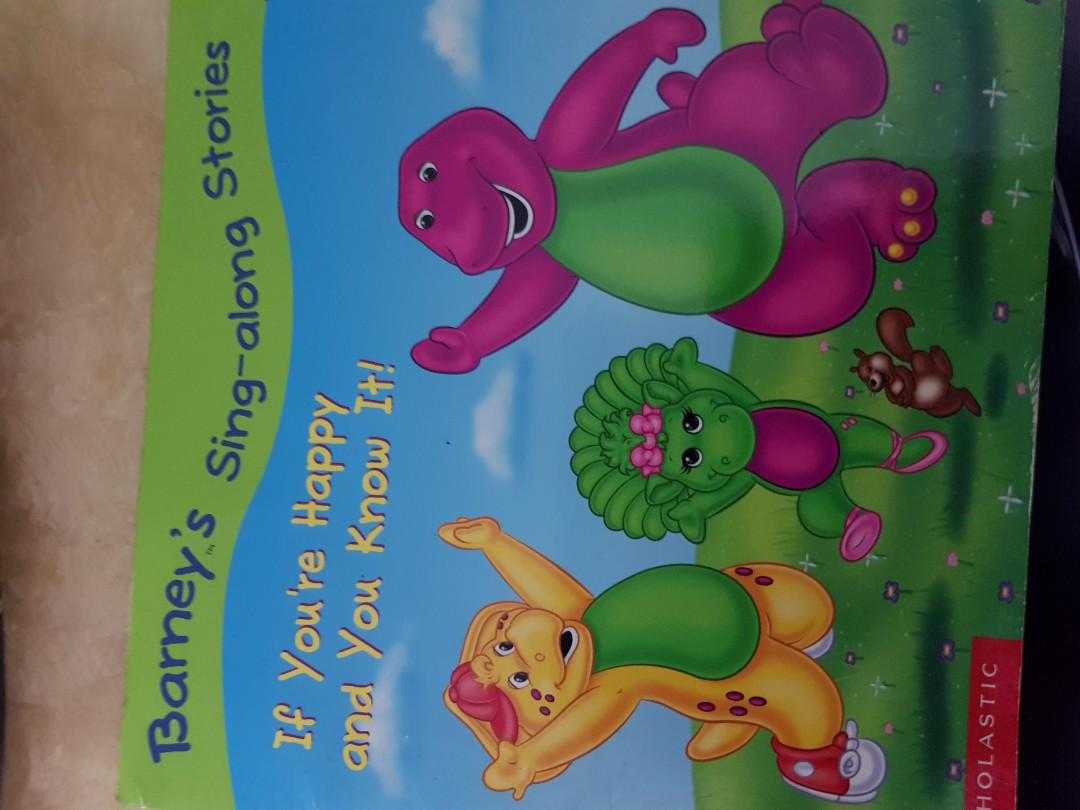 Barney Books, Hobbies & Toys, Books & Magazines, Fiction & Non-Fiction ...