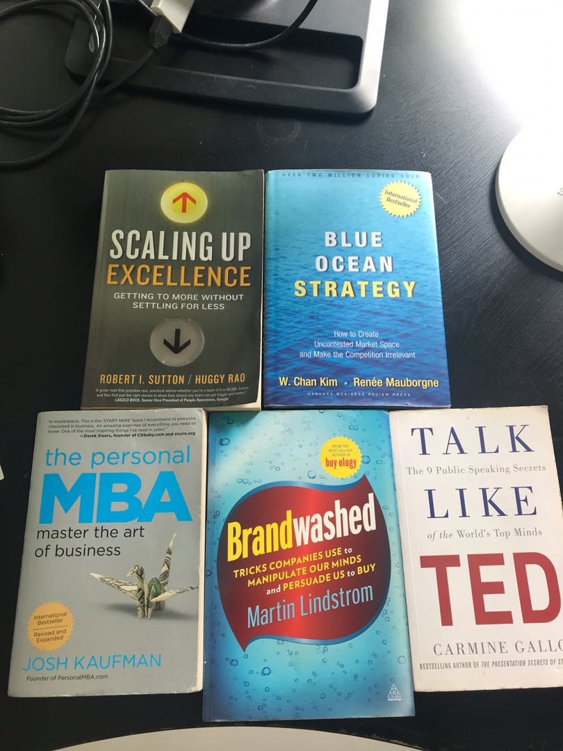Blue ocean/MBA/TED/Brandwashed/Scaling, Hobbies & Toys, Books ...