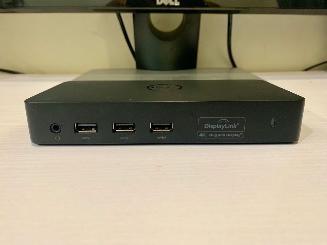 Dell Docking Station – USB 3.0 (D3100) with Charger 4K Display ...
