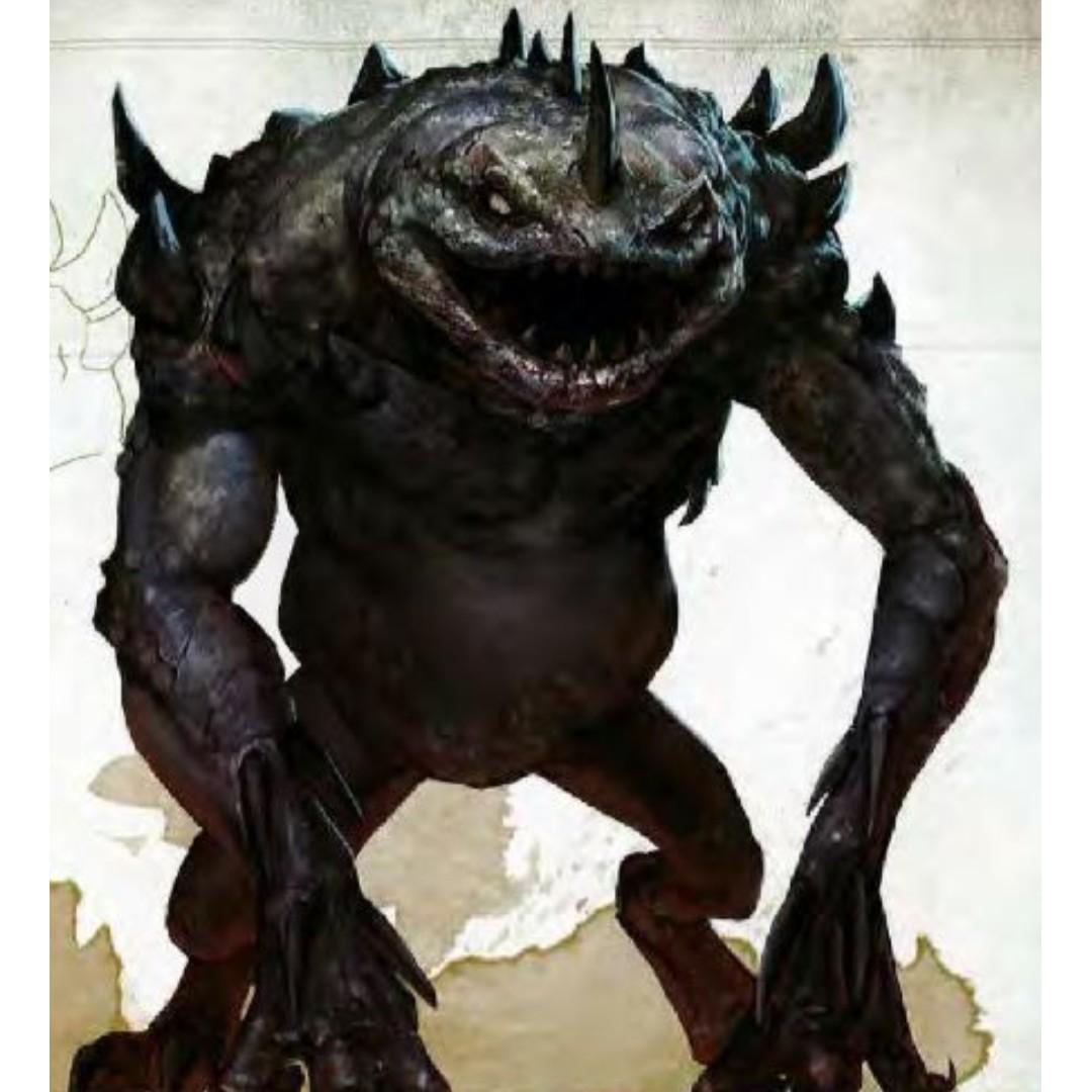 Dungeon & Dragons Miniatures - Gray and Death Slaad, Hobbies & Toys ...