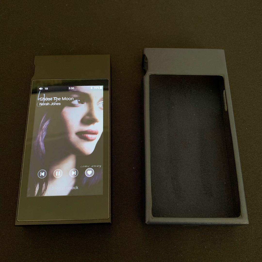 FiiO M7 Black with official leather case, Audio, Portable Audio ...