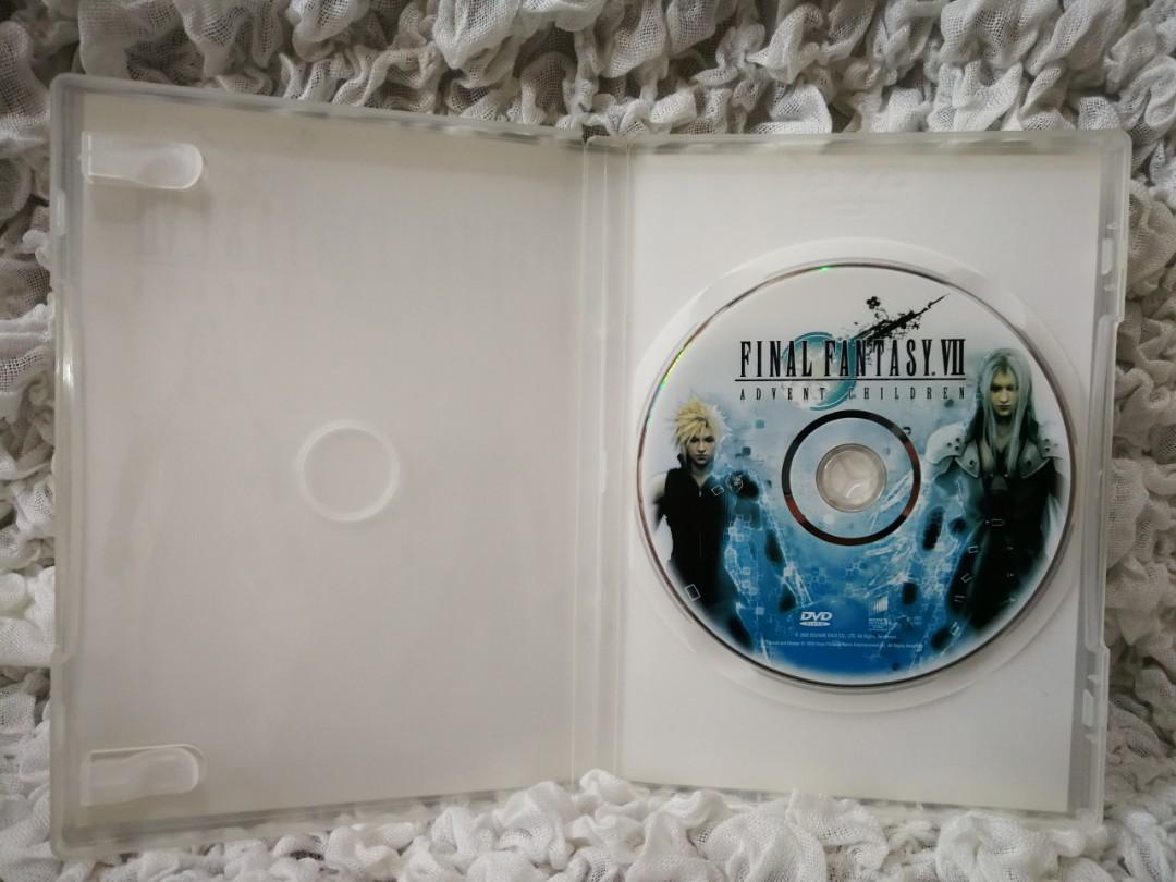 Final Fantasy VII Advent Children DVD, Hobbies & Toys, Music & Media ...