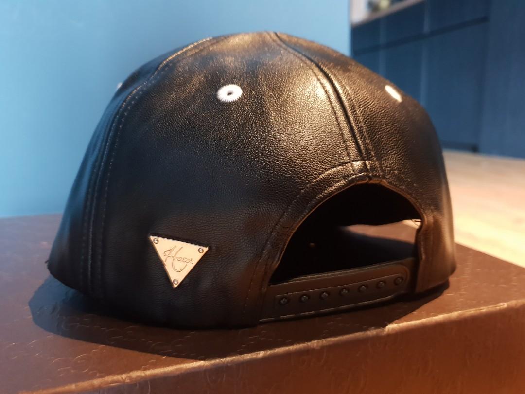 Hater leather cap authentic, Men's Fashion, Watches & Accessories, Caps ...