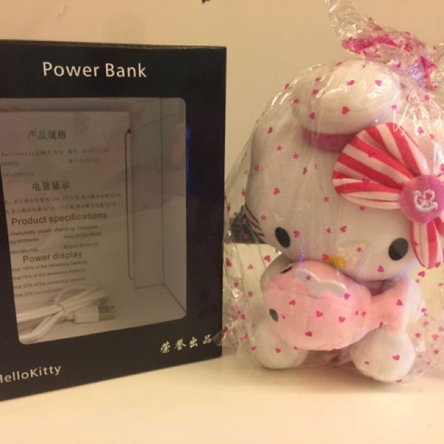 Hello Kitty Soft Toy Power Bank, Mobile Phones & Gadgets, Mobile ...